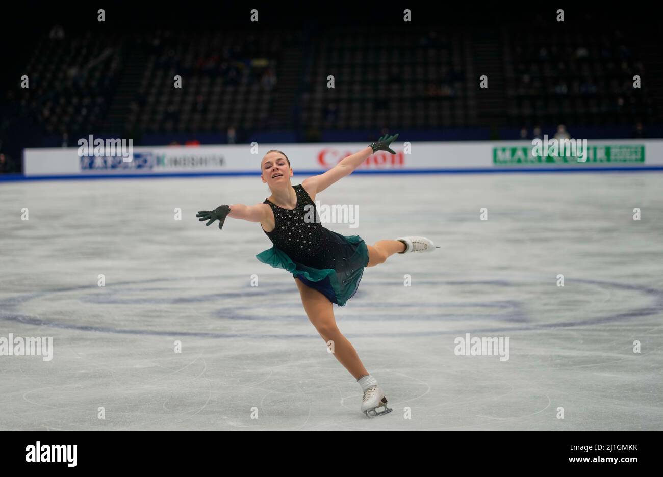 Sud de France Arena, Montpellier, France. 25th Mar, 2022. Niina ...