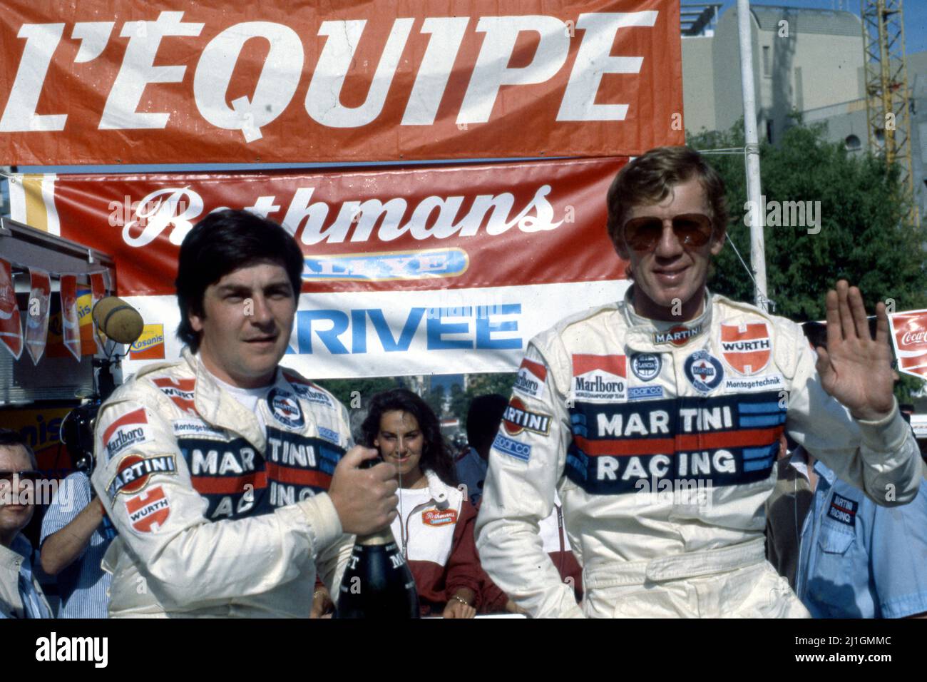 Walter Rohrl (GER) Christian Geistdorfer (GER) Lancia Martini Racing ...