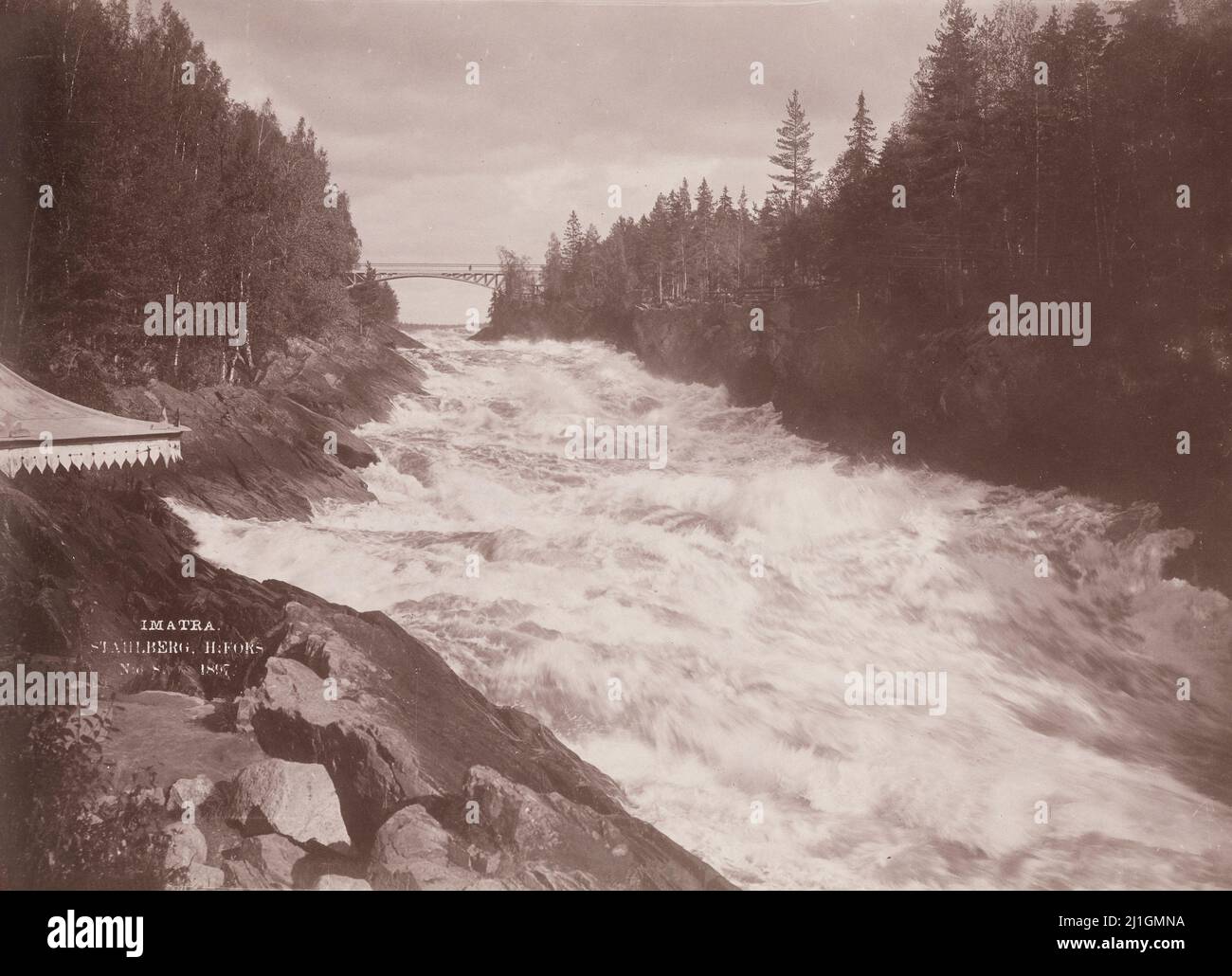 Archival photo of rapids of imatra river hi-res stock photography and ...