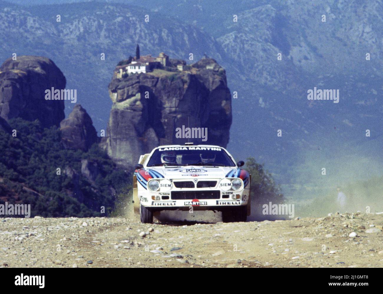 Walter Rohrl (GER) Christian Geistdorfer (GER) Lancia Rally 037 GrB ...