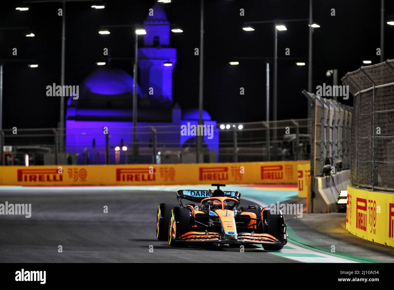 Jeddah, Saudi Arabia. 25th Mar, 2022. Daniel Ricciardo (AUS) McLaren ...