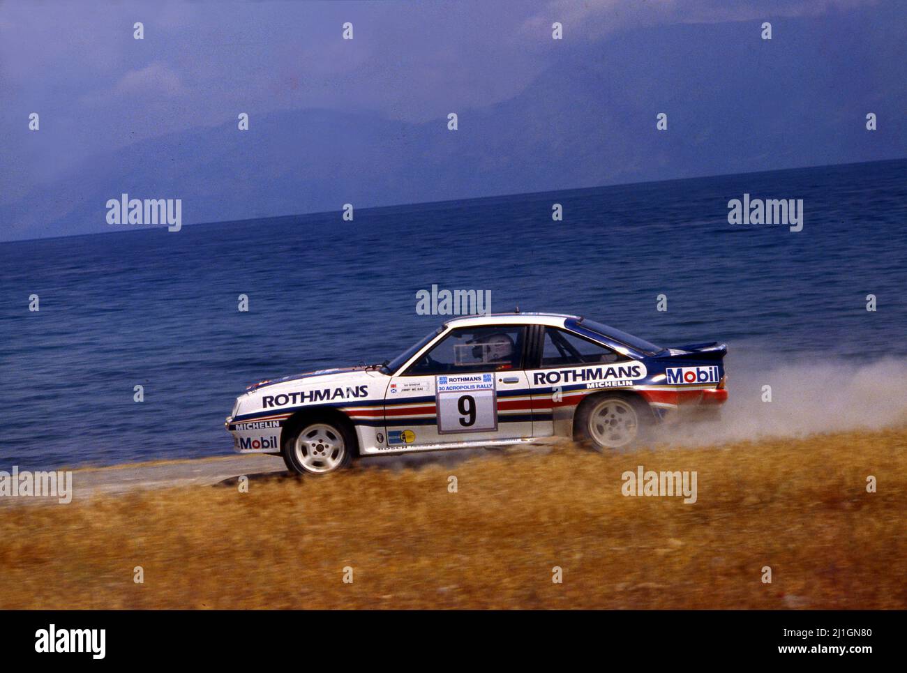Jimmy McRae (GBR) Ian Grindrod (GBR) Opel Manta 400 GrB Rothmans Opel ...