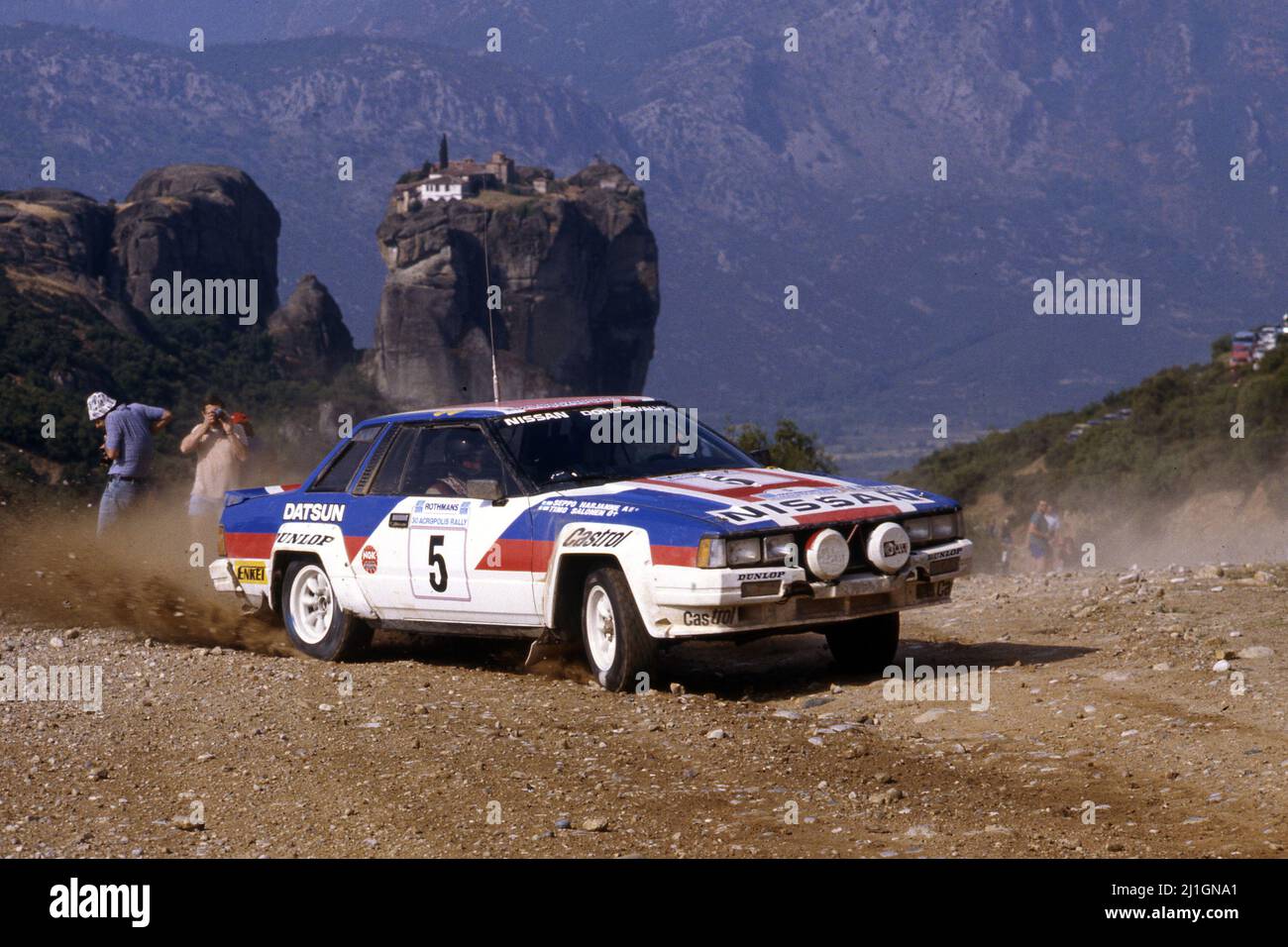 Timo Salonen (FIN) Seppo Harjanne (FIN) Nissan 240RS GrB Nic.J ...