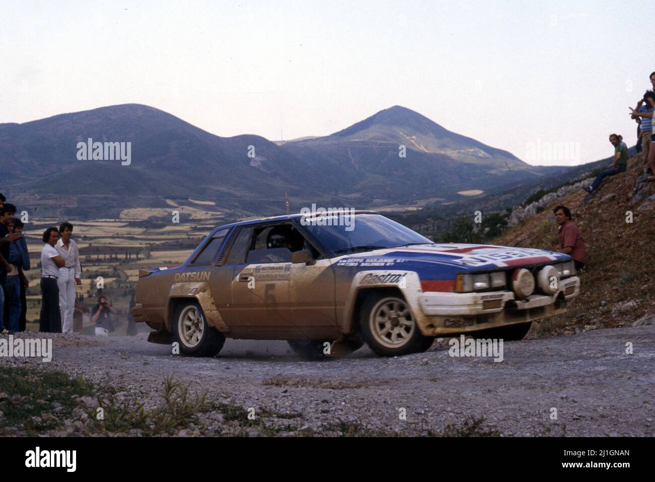 Timo Salonen (FIN) Seppo Harjanne (FIN) Nissan 240RS GrB Nic.J ...