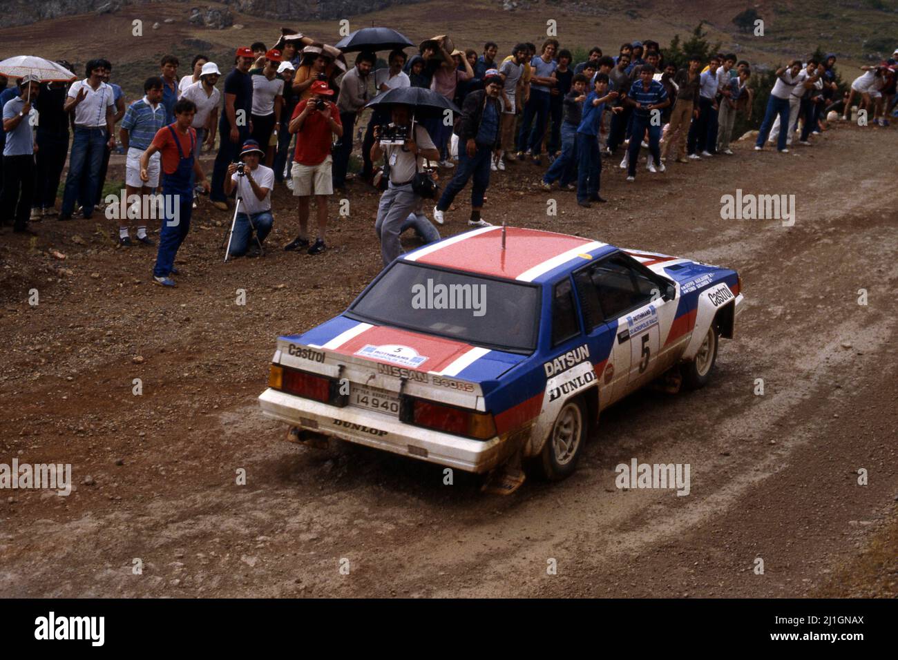 Timo Salonen (FIN) Seppo Harjanne (FIN) Nissan 240RS GrB Nic.J ...
