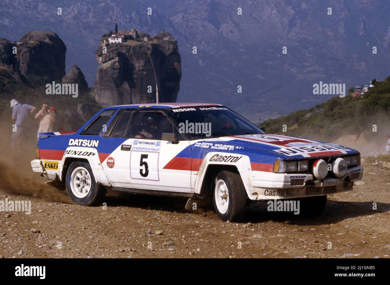 Timo Salonen (FIN) Seppo Harjanne (FIN) Nissan 240RS GrB Nic.J ...