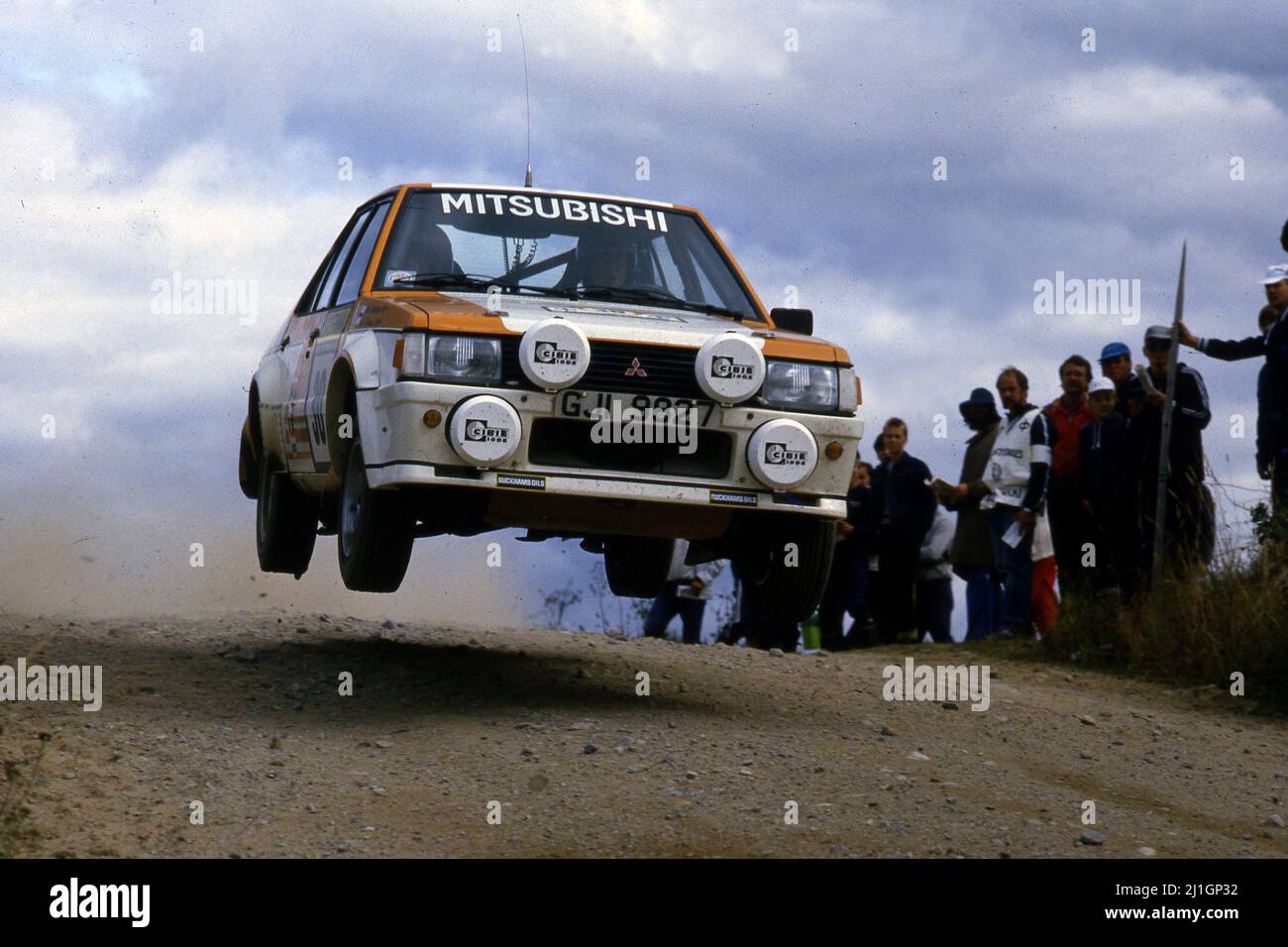 Harri Toivonen (FIN) Juha Paajanen (FIN) Mitsubishi Lancer Turbo Gr4 ...
