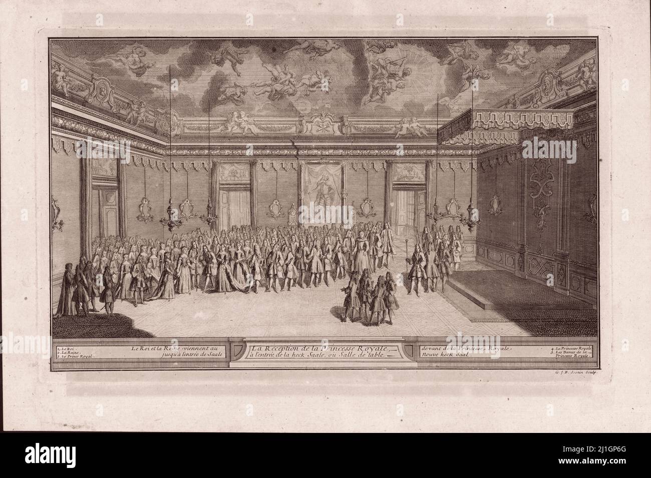 French court 17th century hi-res stock photography and images - Alamy