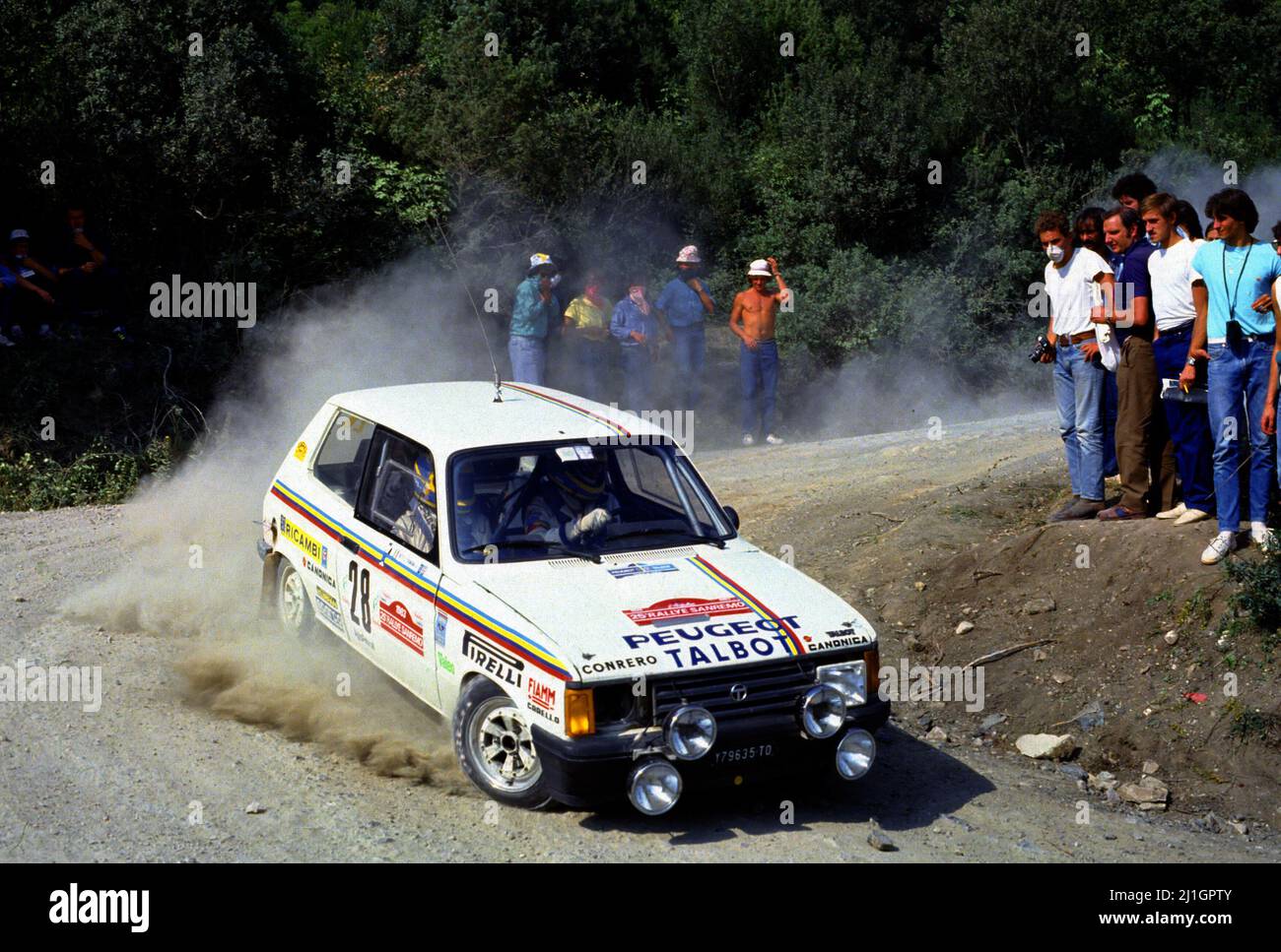 Giovanni Gianni Del Zoppo (ITA) Elisabetta Betty Tognana (ITA) Peugeot ...
