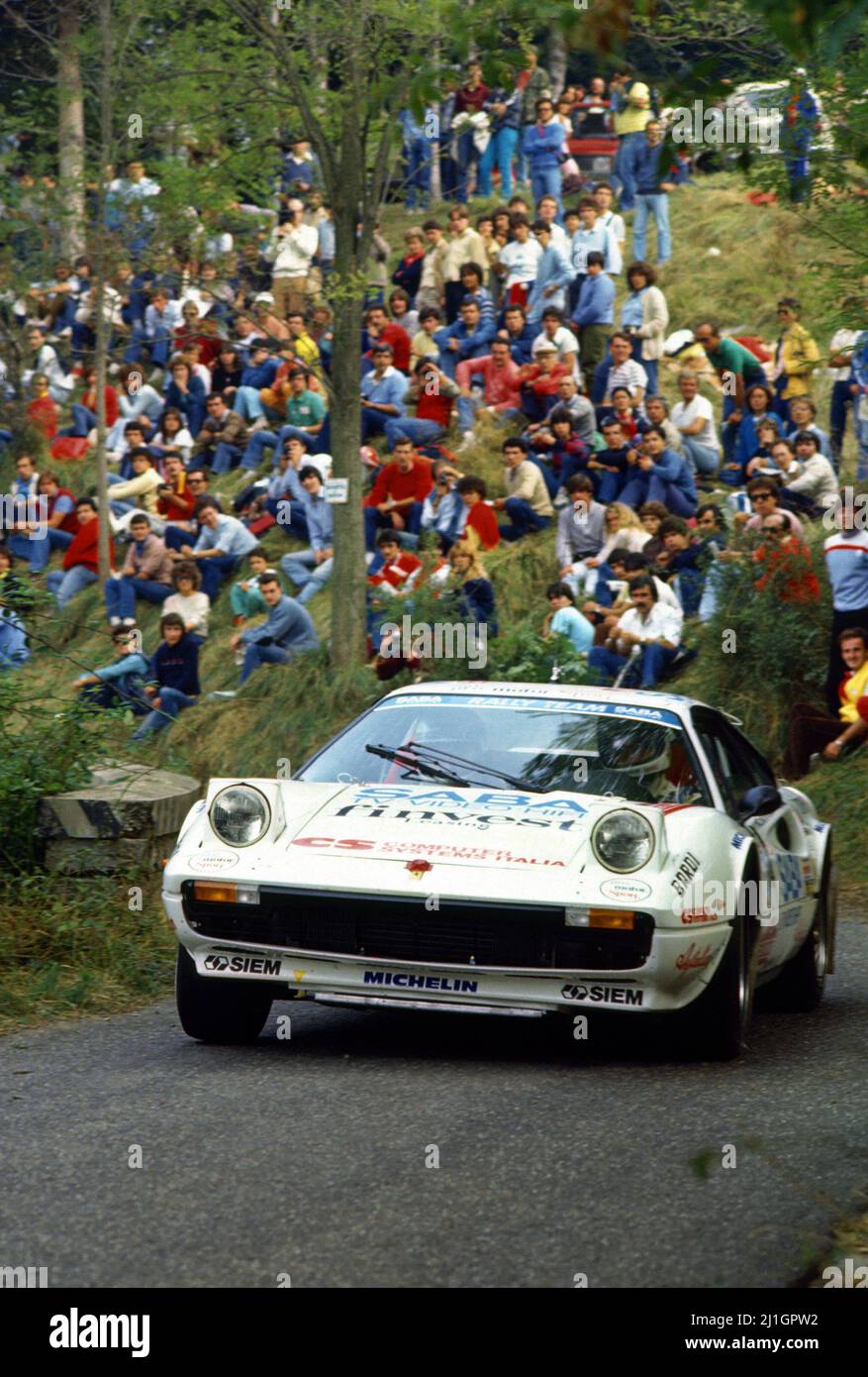 Federico Tramezzino Ormezzano (ITA) Claudio Berro (ITA) Ferrari 308 GTB ...