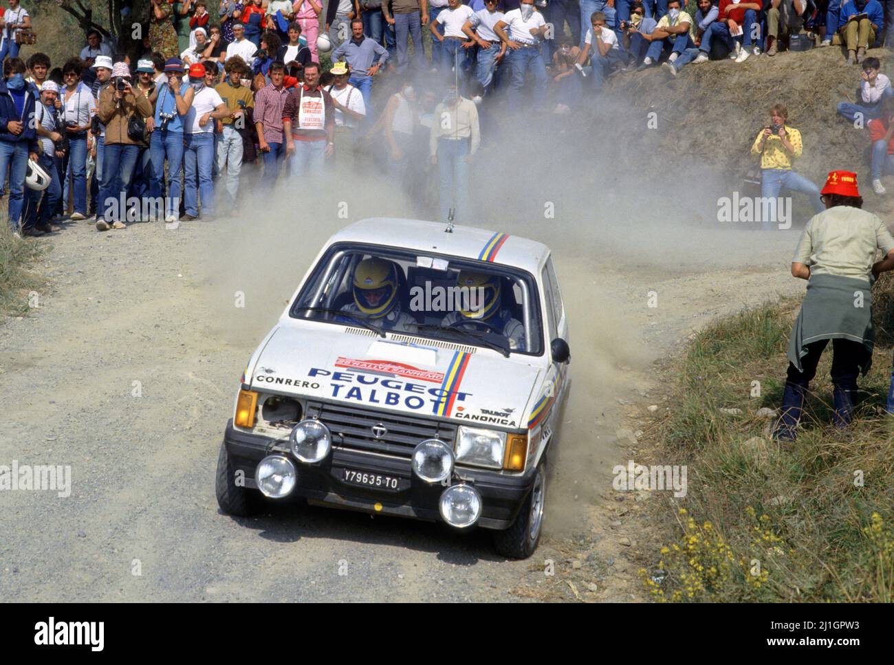 Giovanni Gianni Del Zoppo (ITA) Elisabetta Betty Tognana (ITA) Peugeot ...
