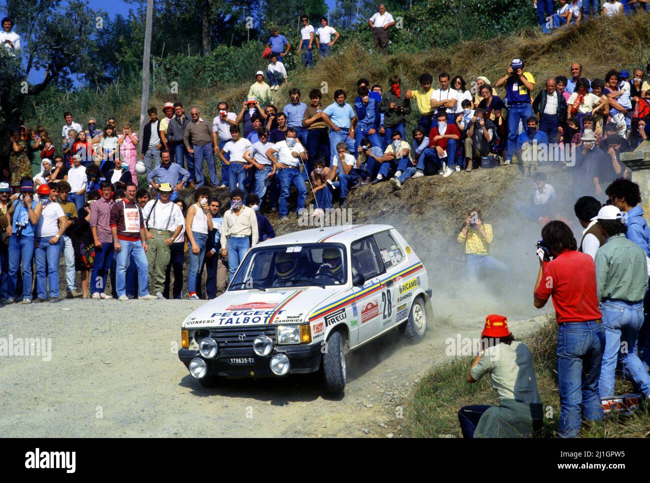 Giovanni Gianni Del Zoppo (ITA) Elisabetta Betty Tognana (ITA) Peugeot ...