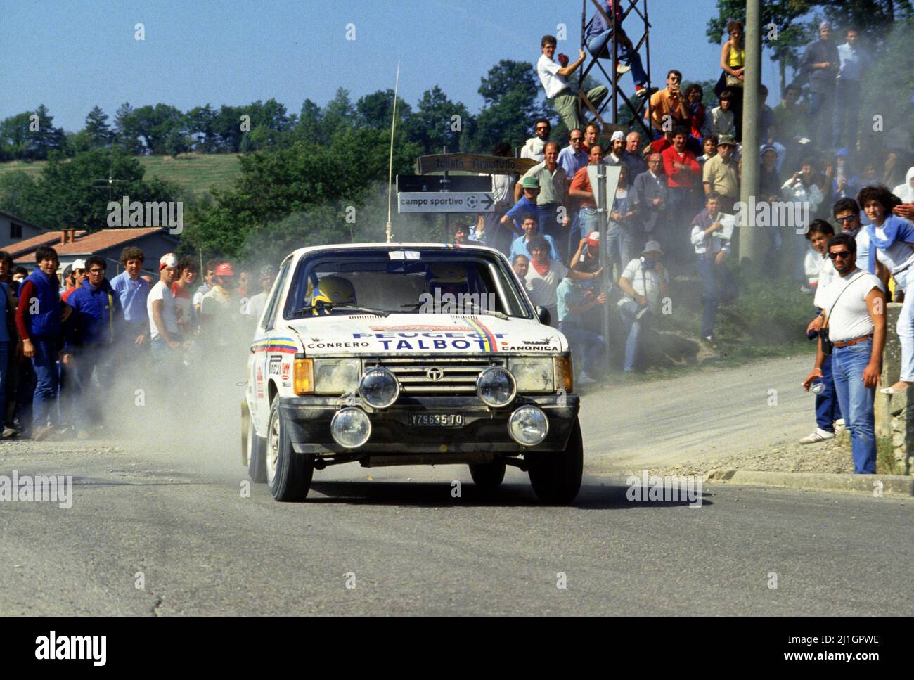 Giovanni Gianni Del Zoppo (ITA) Elisabetta Betty Tognana (ITA) Peugeot ...