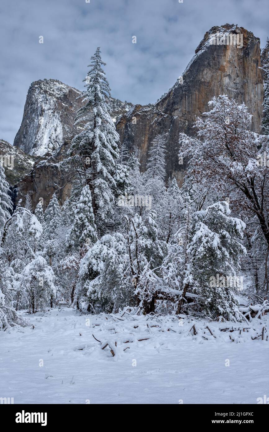 Cathedral rock yosemite national park hi-res stock photography and ...