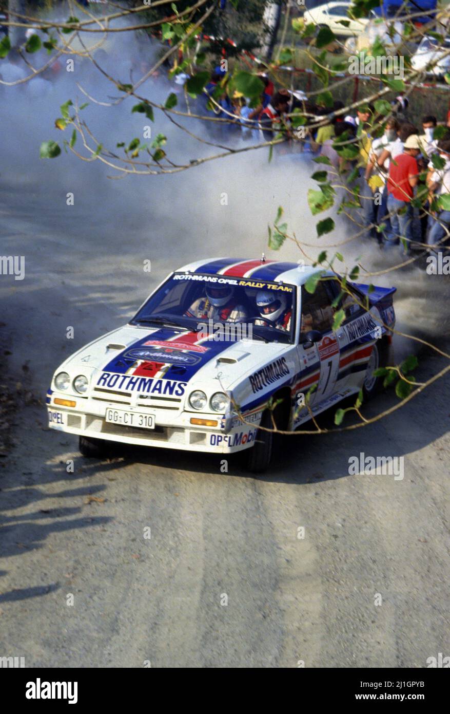 Henri Toivonen (FIN) Fred Gallagher (GBR) Opel Manta 400 GrB Rothmans ...