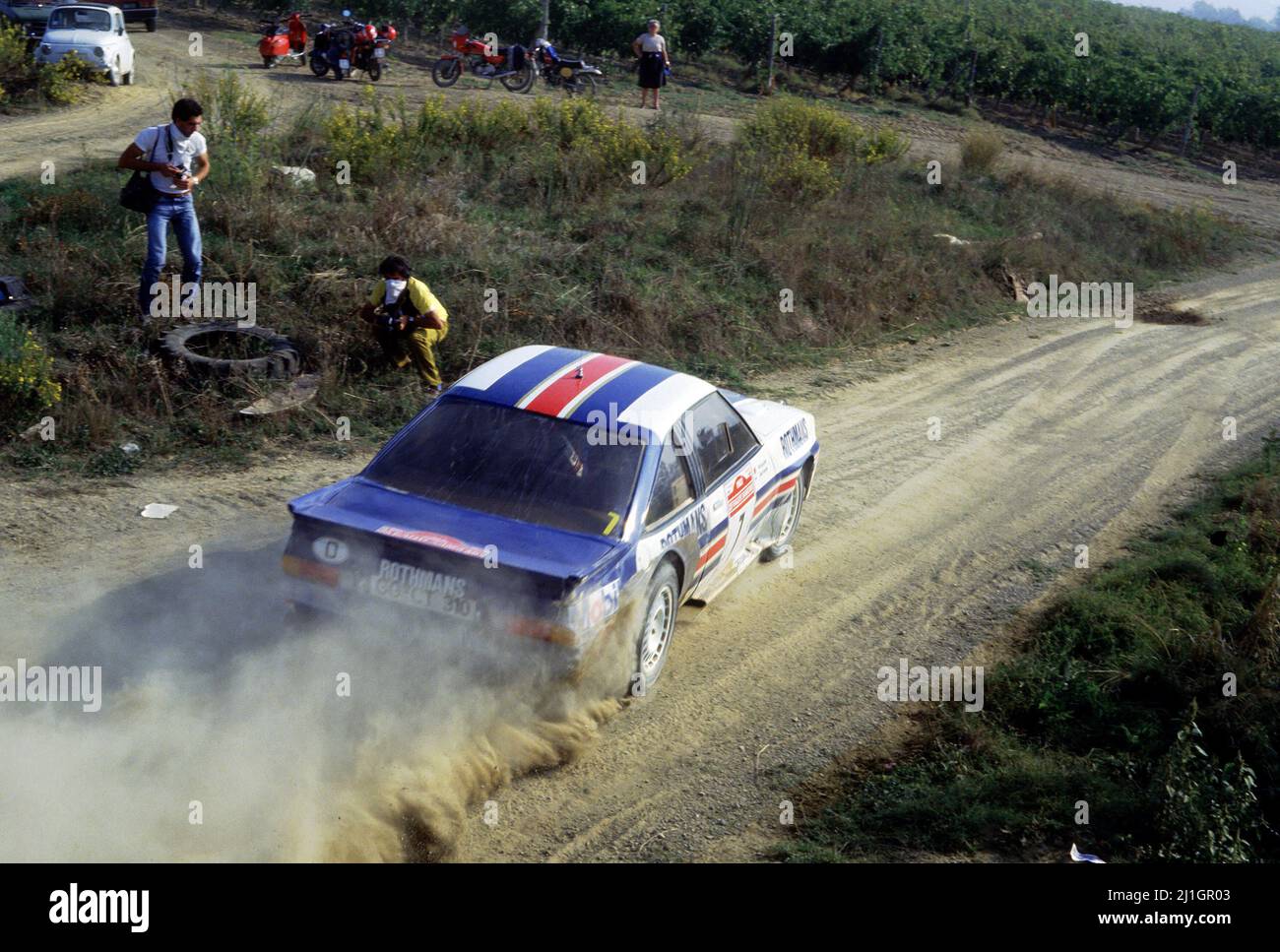 Henri Toivonen (FIN) Fred Gallagher (GBR) Opel Manta 400 GrB Rothmans ...