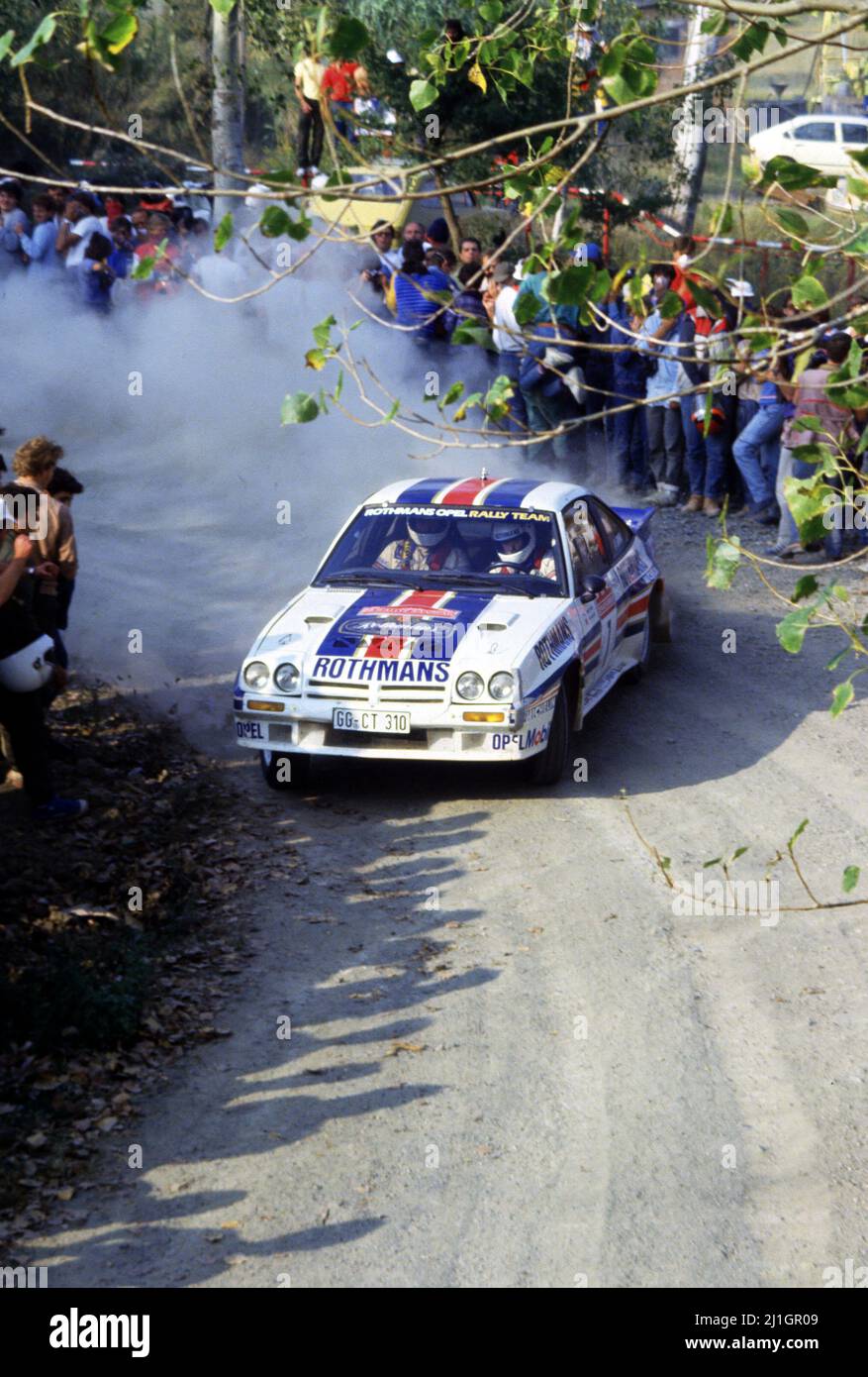 Henri Toivonen (FIN) Fred Gallagher (GBR) Opel Manta 400 GrB Rothmans ...