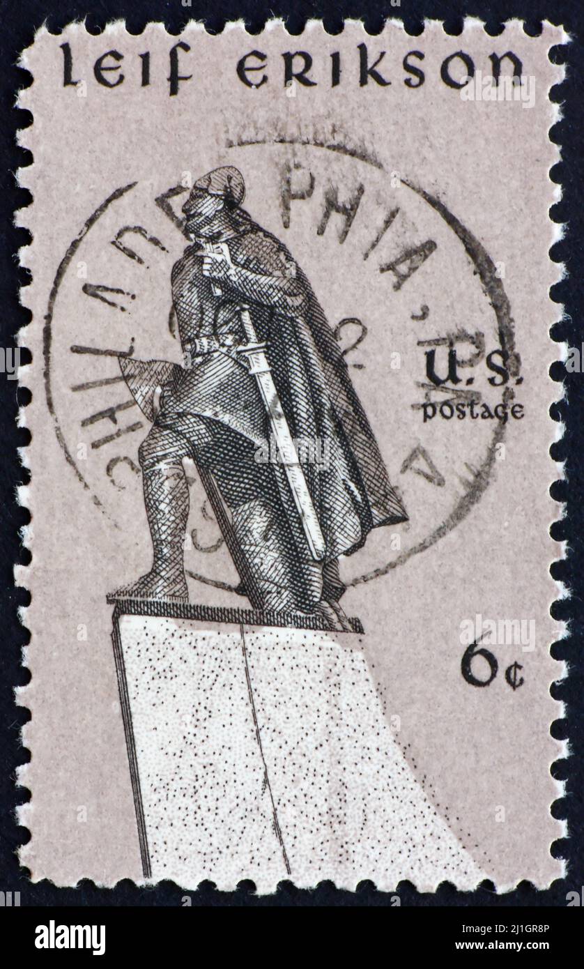 UNITED STATES OF AMERICA - CIRCA 1968: a stamp printed in the United ...