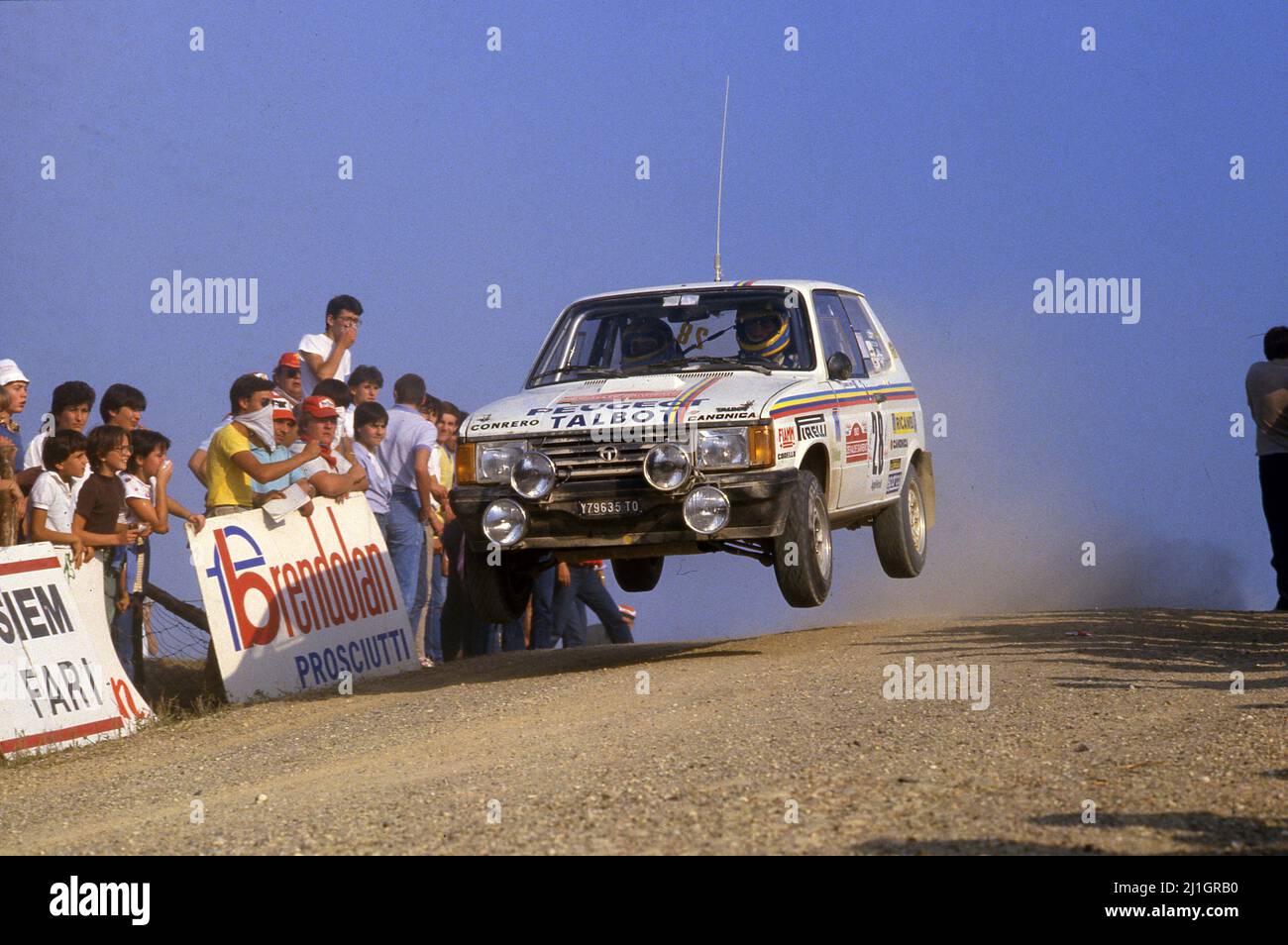 Giovanni Gianni Del Zoppo (ITA) Elisabetta Betty Tognana (ITA) Peugeot ...