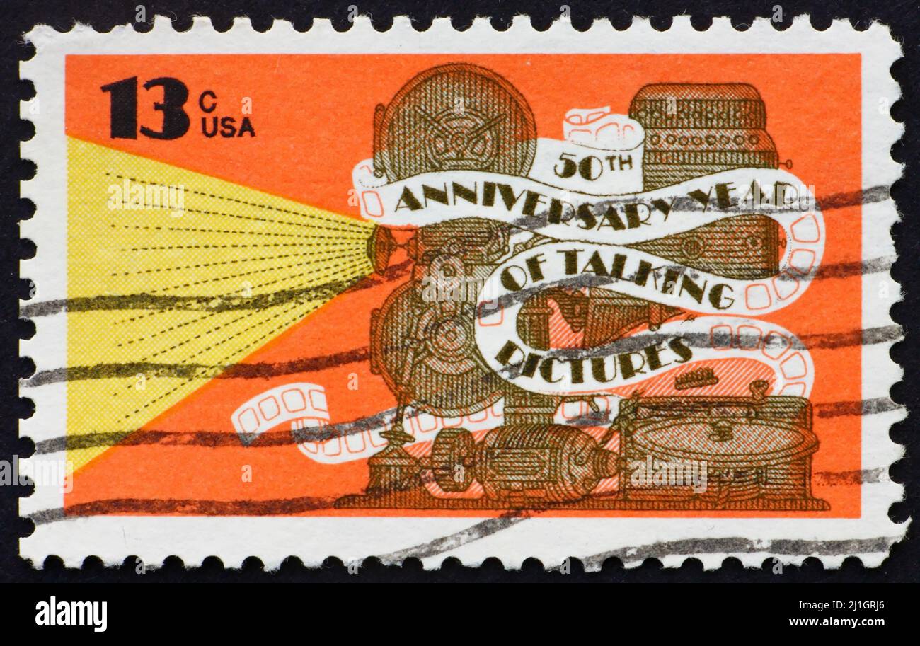 UNITED STATES OF AMERICA - CIRCA 1977: a stamp printed in the United ...