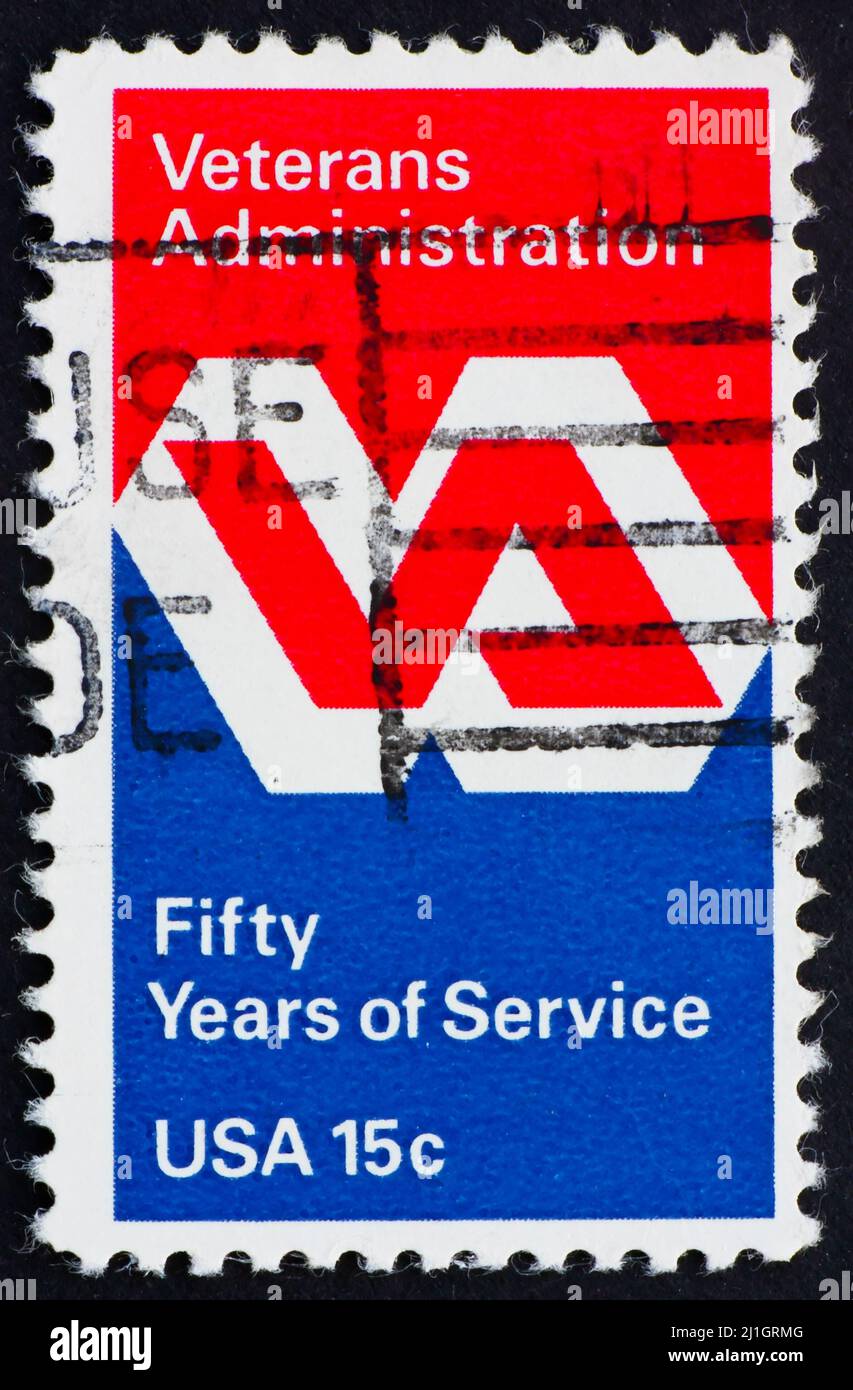 UNITED STATES OF AMERICA - CIRCA 1980: a stamp printed in the United ...