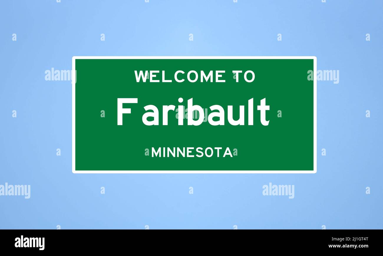 Welcome minnesota sign hi-res stock photography and images - Alamy
