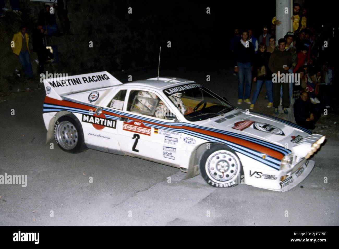 Lancia rally 037 rohrl hi-res stock photography and images - Alamy