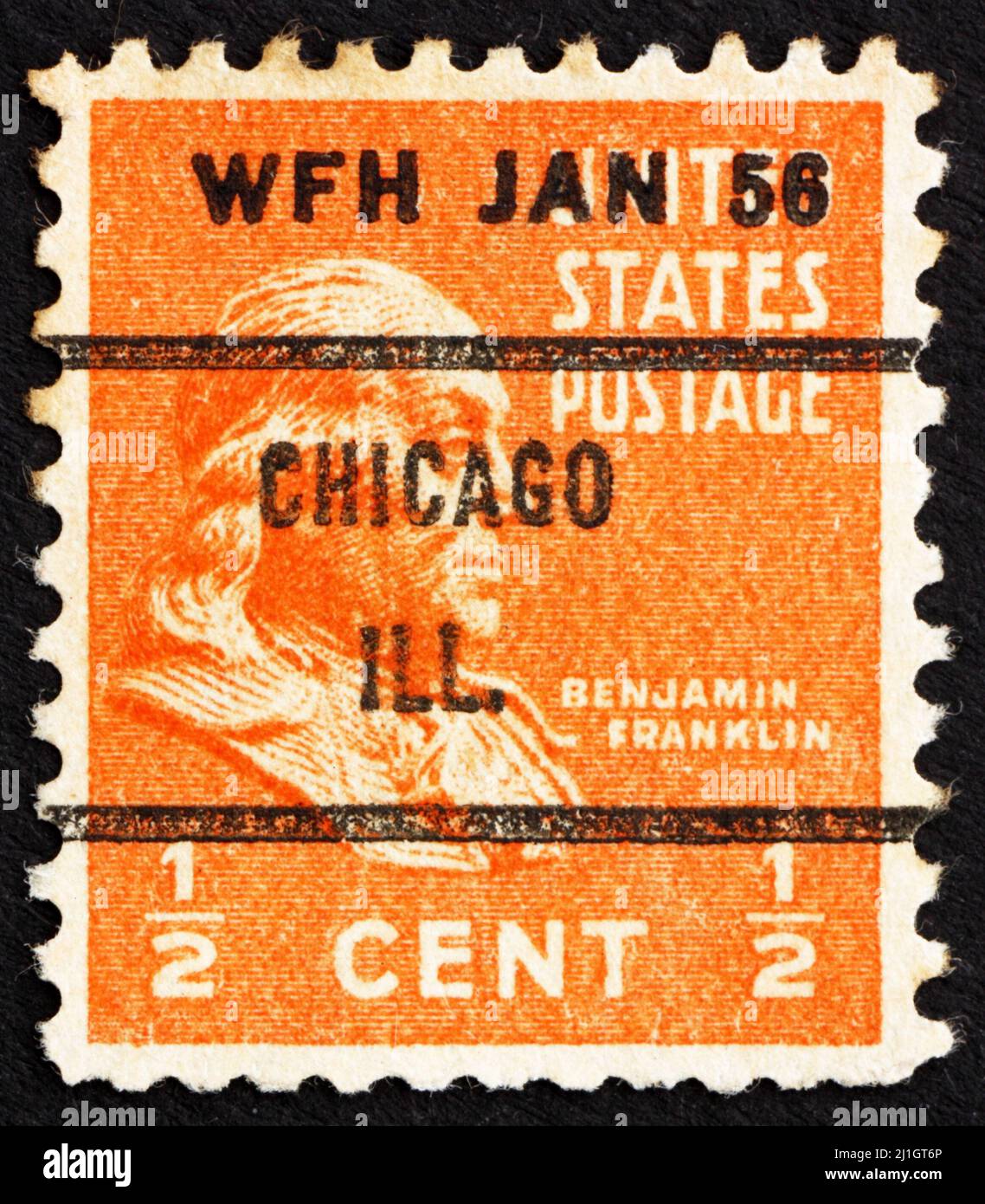 UNITED STATES OF AMERICA - CIRCA 1938: a stamp printed in the United ...
