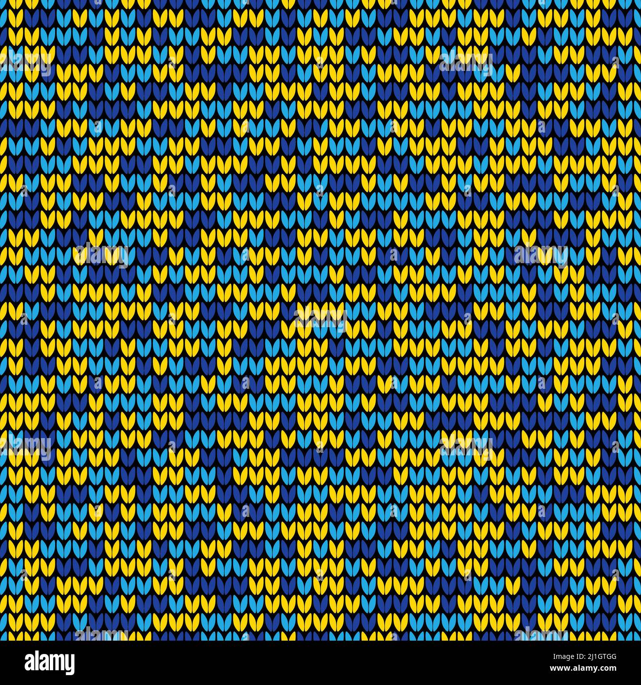 Ukrainian colour knitting pattern Stock Vector Image & Art - Alamy