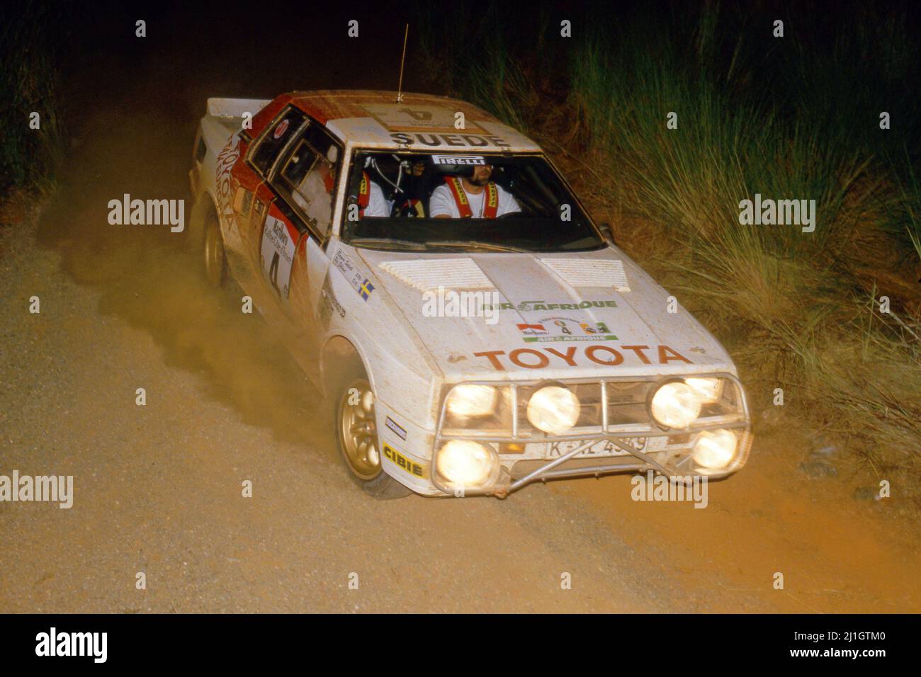 Per Eklund (SWE) Ragnar Spjuth (SWE) Toyota Celica Twincam Turbo GrB ...