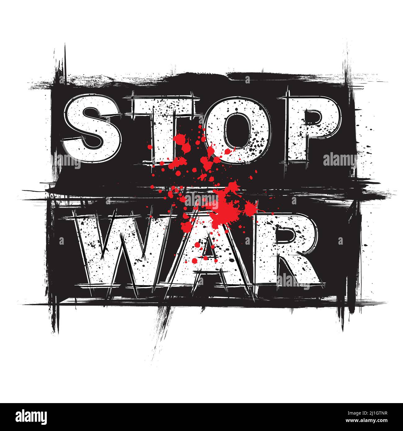 Banner text putin stop Stock Vector Images - Alamy