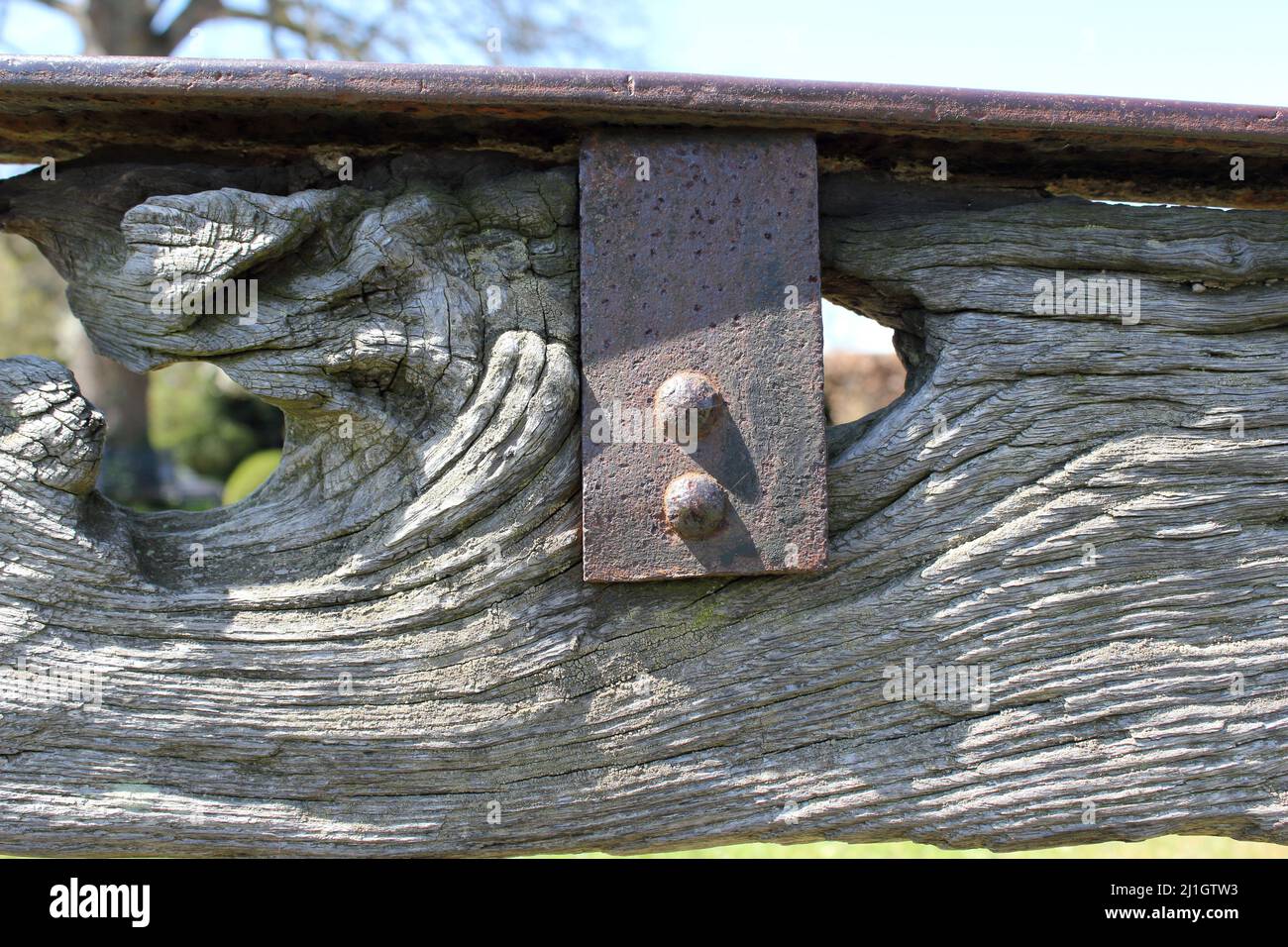 Original Stocks, Aldbury Village in Spring, Hertfordshire, England, UK ...