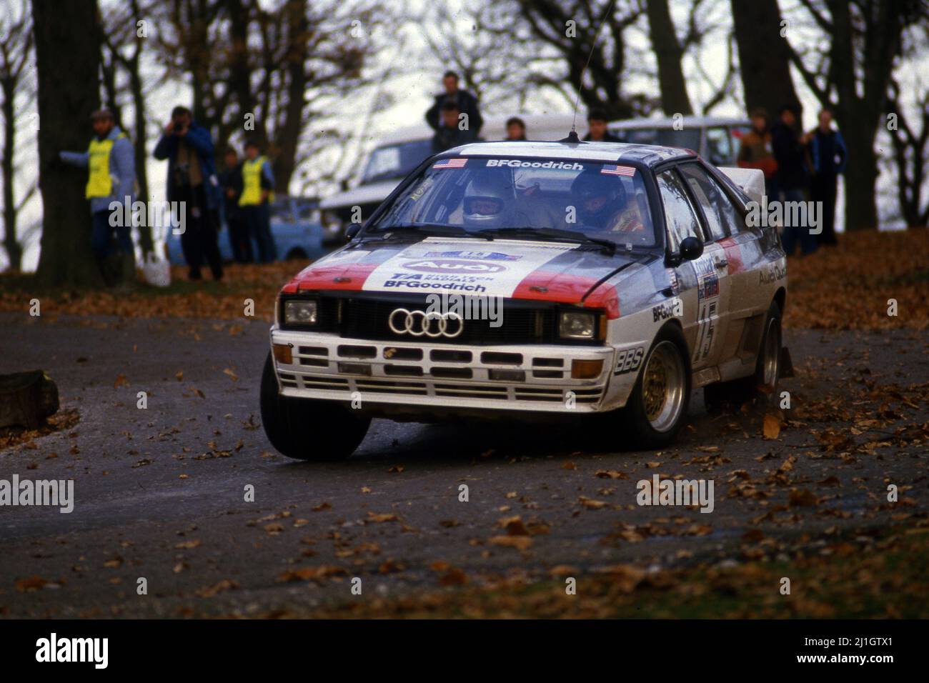 John Buffum (USA) Neil Wilson (GBR) Audi Quattro GrB BF Goodrich Stock ...