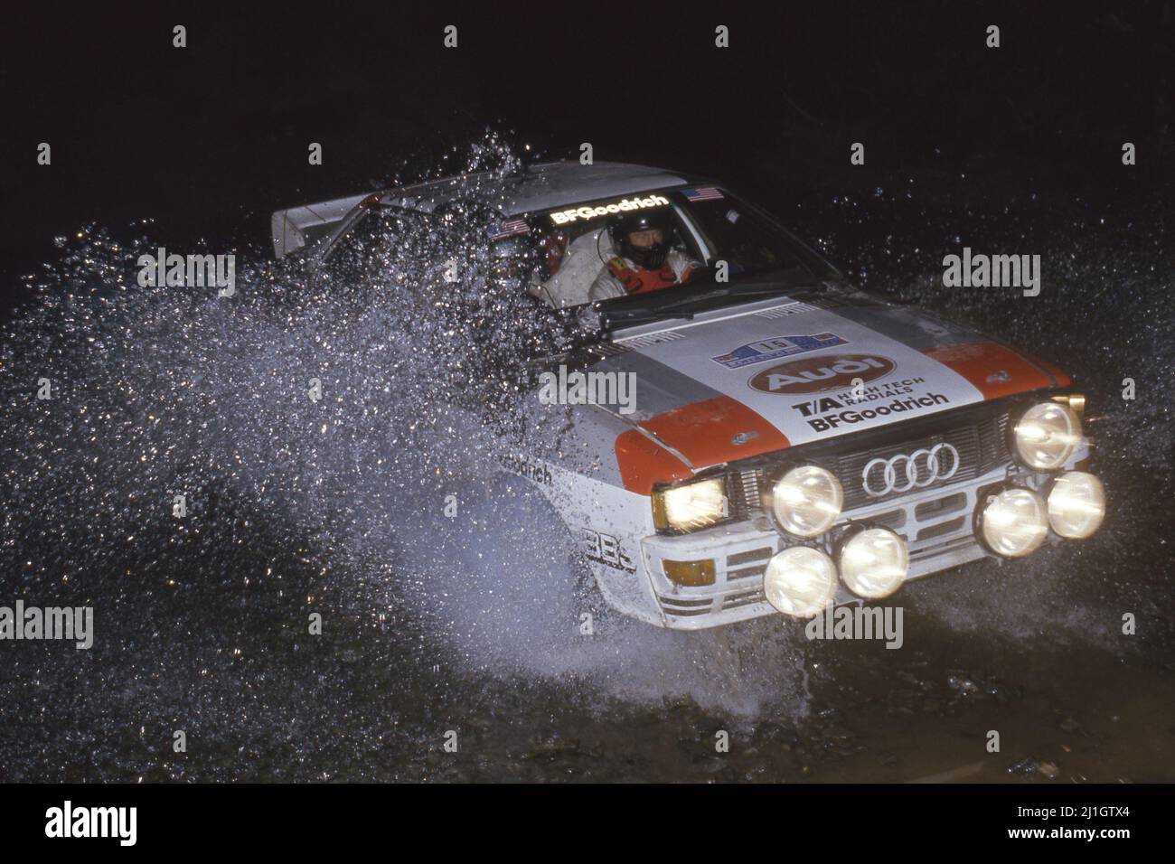 John Buffum (USA) Neil Wilson (GBR) Audi Quattro GrB BF Goodrich Stock ...
