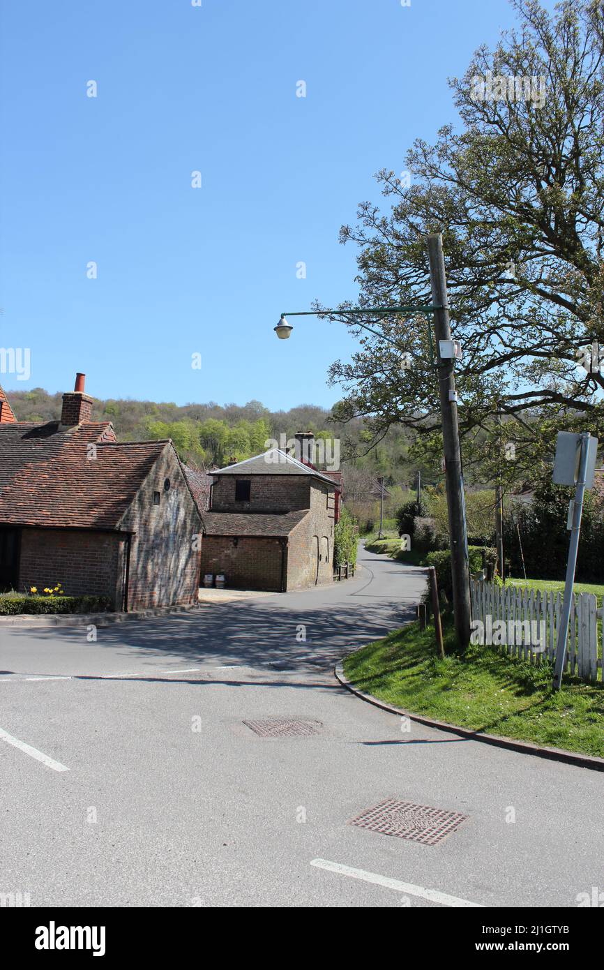Aldbury Village in Spring, Hertfordshire, England, UK Stock Photo - Alamy