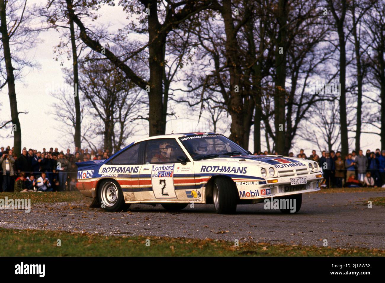 Henri Toivonen (FIN) Fred Gallagher (GBR) Opel Manta 400 GrB Rothmans ...