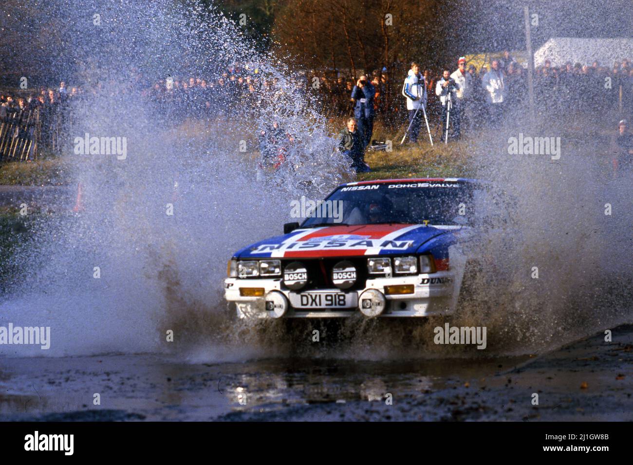 Timo Salonen (FIN) Seppo Harjanne (FIN) Nissan 240 RS GrB Team Nissan ...