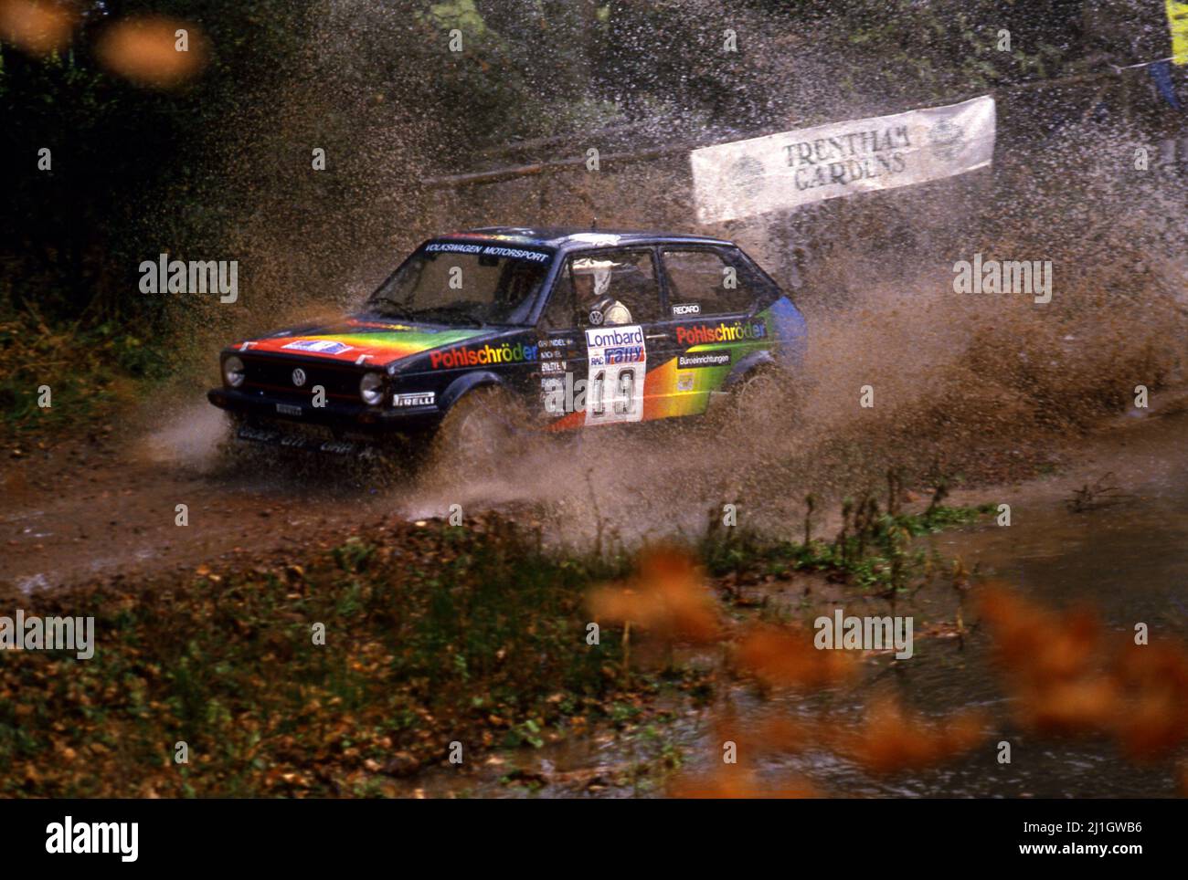 Kalle Grundel (SWE) Reinhard Michel (GER) Volkswagen Golf GTi GrA ...