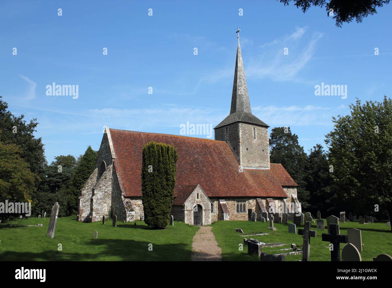 Rye church and graveyard hi-res stock photography and images - Alamy