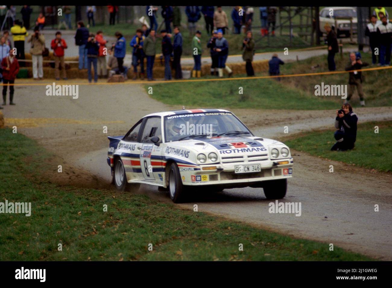 Jimmy McRae (Gbr) Ian Grindrod (Gbr)Opel Manta 400 Rothmans Opel Rally ...
