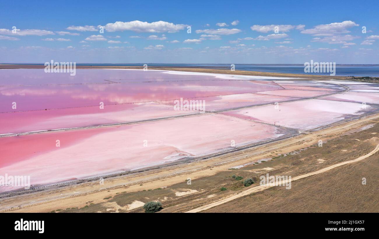 The sky turns the water pink hi-res stock photography and images - Alamy