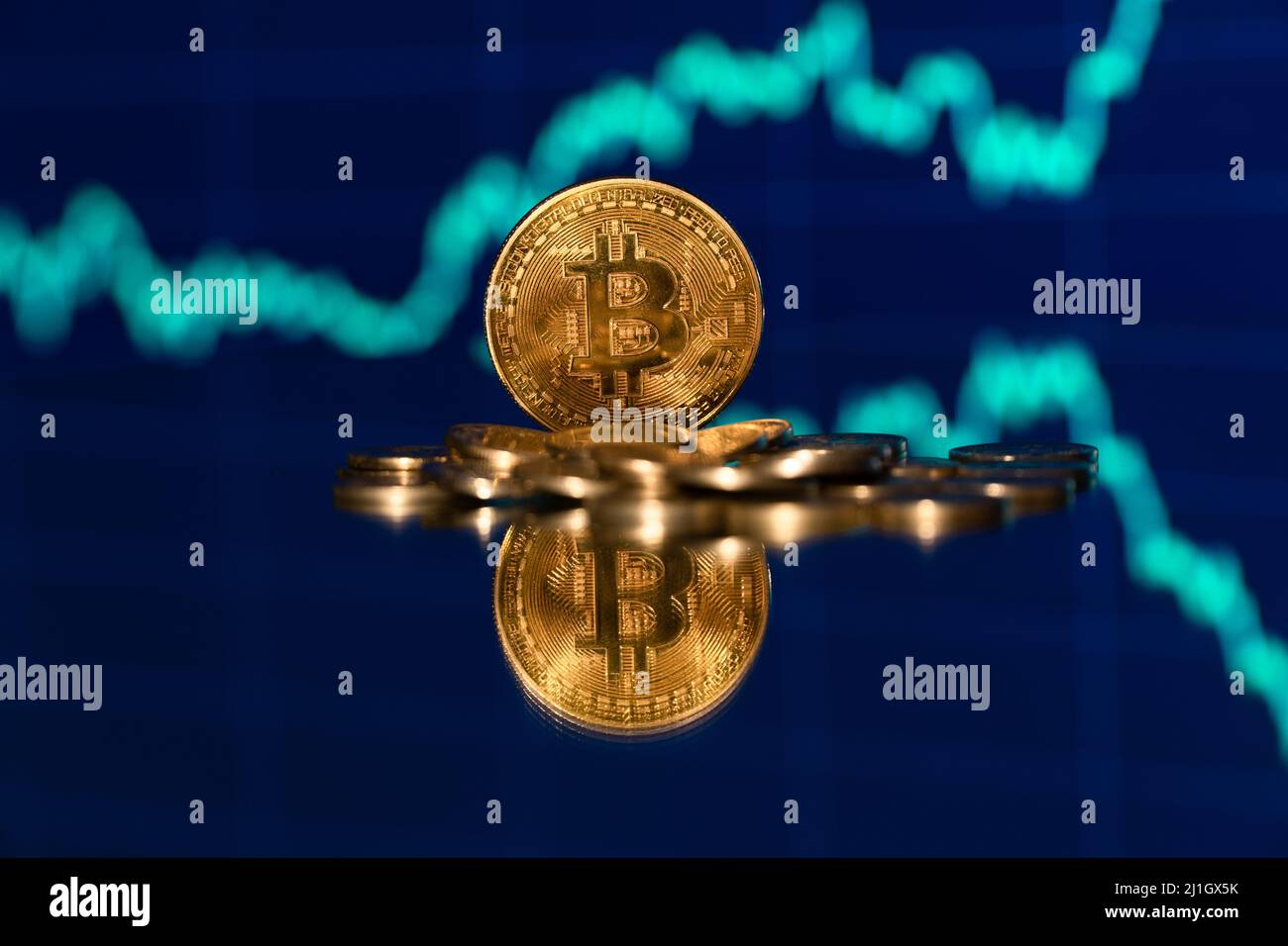 Bitcoin. Bitcoin chart background concept. Crypto money news concept ... Bitcoin. Bitcoin chart background concept. Crypto money news concept ...