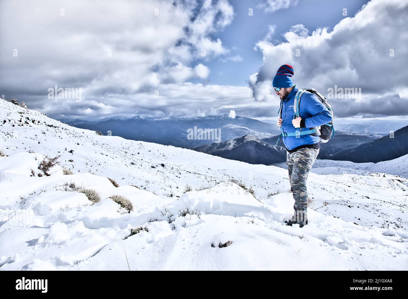 Epic winter mountain hi-res stock photography and images - Alamy