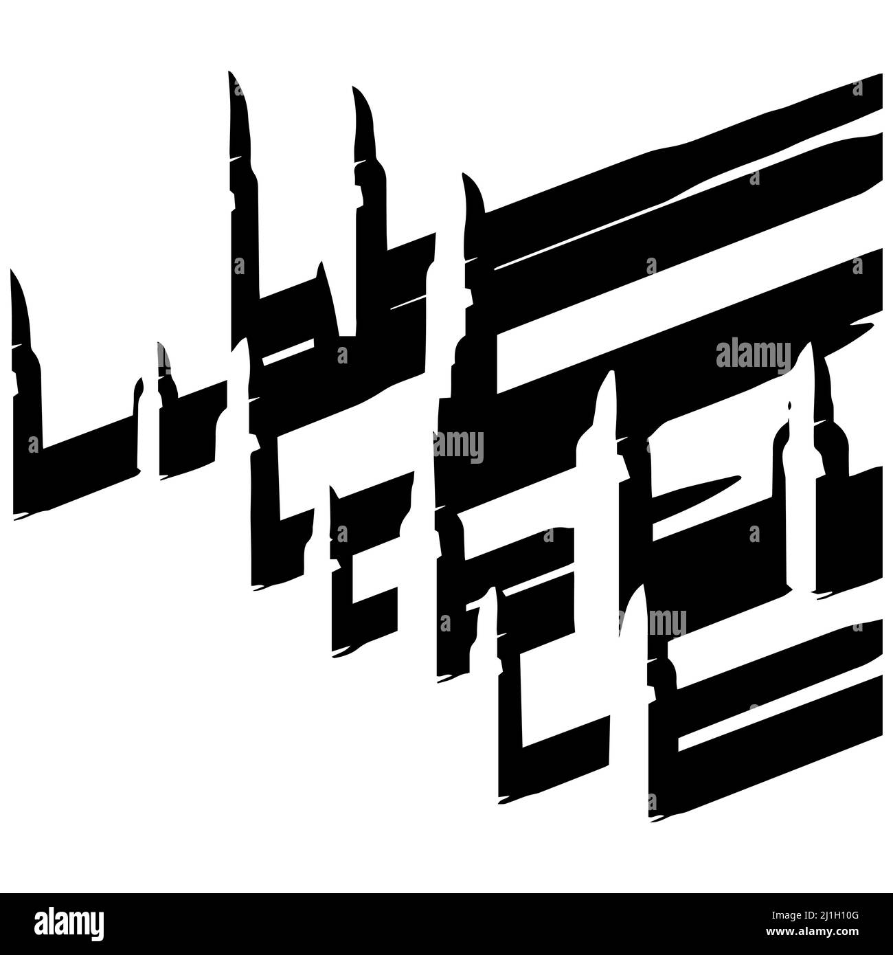 Stylized vector illustration of bullets Stock Vector Image & Art - Alamy