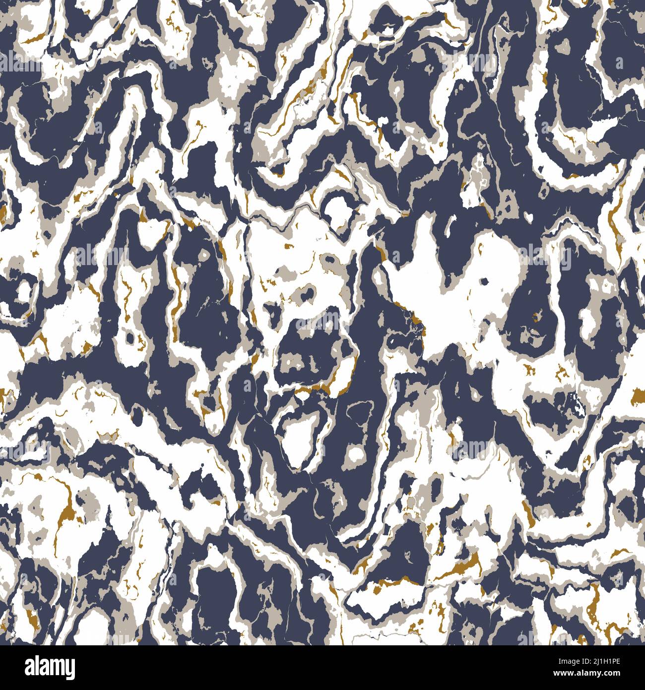 White tonal marbled seamless texture. Irregular pale ink blotch paint ...