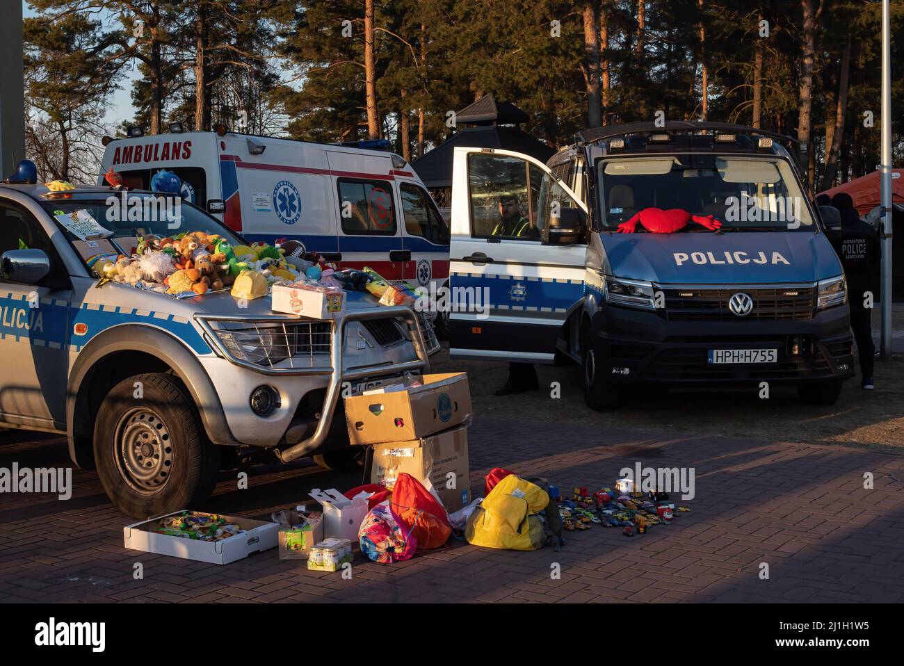 Temporary police station police station hi-res stock photography and ...
