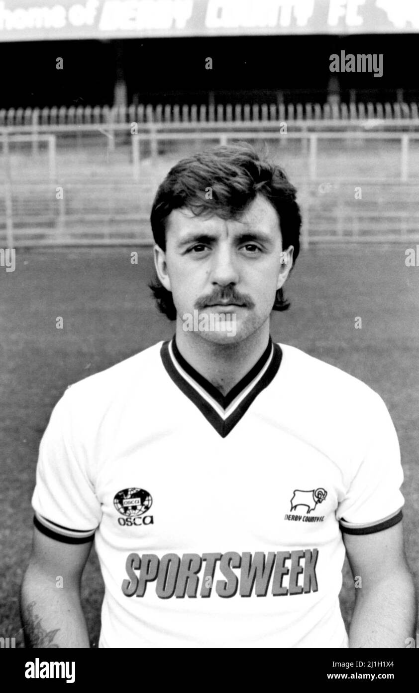 Bobby Davison, Derby County striker Stock Photo - Alamy