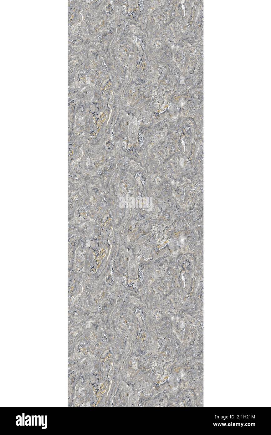 Grey tonal marbled seamless vertical border edge. Random stone rock ...