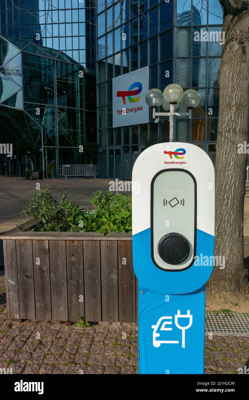 Paris, La Défense, France, French Energy Corporation, Total Energies ...