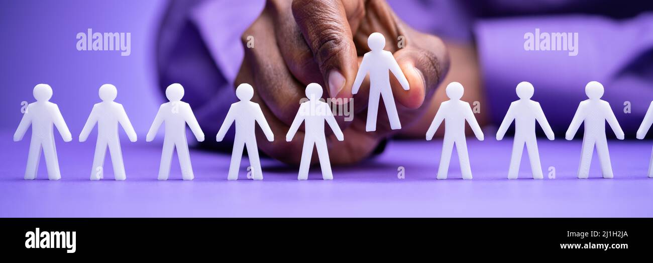 Ideal Client Or Job Candidate. Recruitment And Profile Selection ...